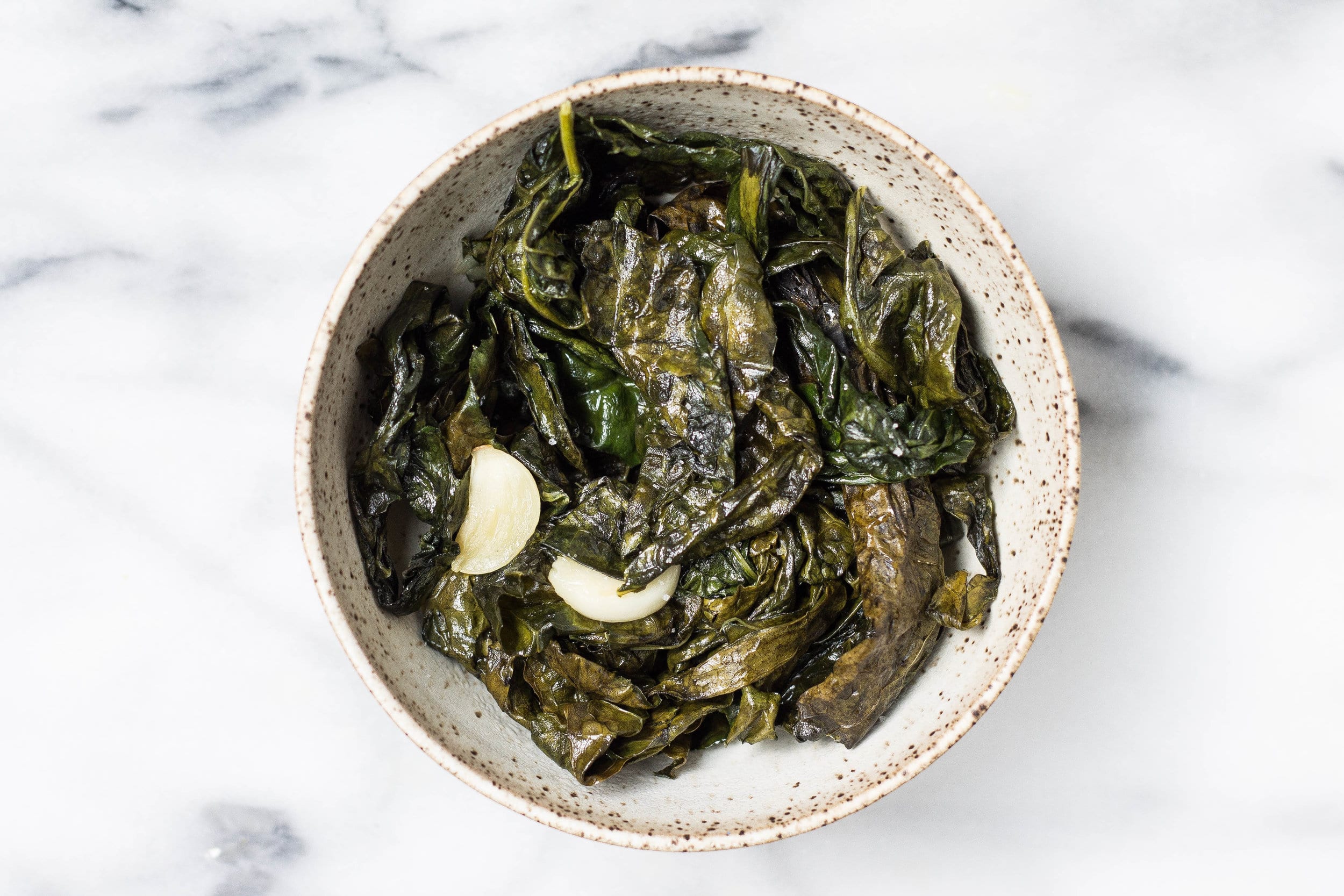 Sautéed Garlic Kale (vegan) - Food By Mars