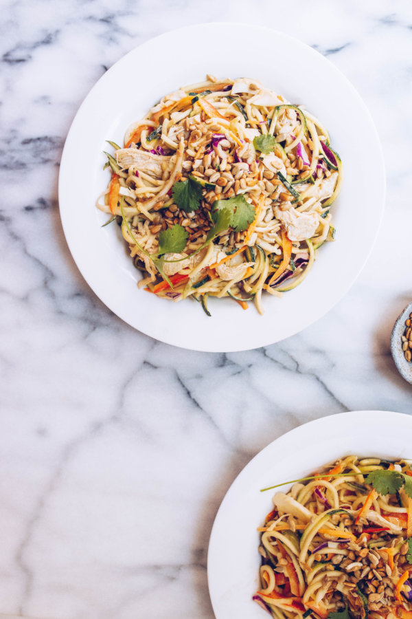 Paleo Sunflower Seed Butter Pad Thai (Whole30) via Food by Mars